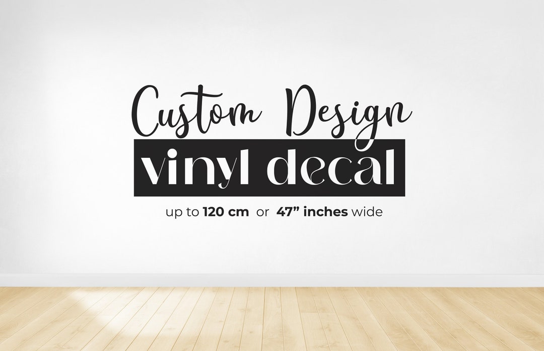 Large Custom Business Logo Vinyl Decal Sticker for Window and Wall ...