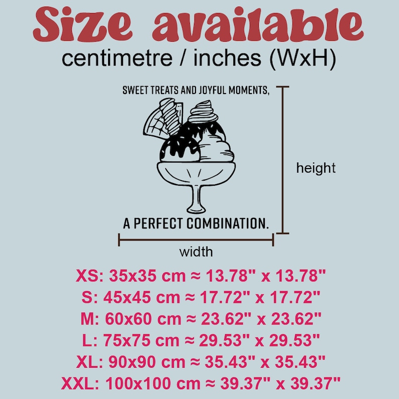 Ice Cream Sundae Quote Decals for Shop and Cafe Decoration - Etsy