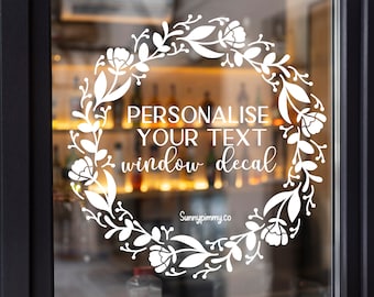 Christmas Present Gift Box Window Decoration Sticker Merry - Etsy Australia