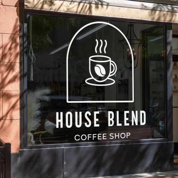 Coffee Shop Decals - Etsy