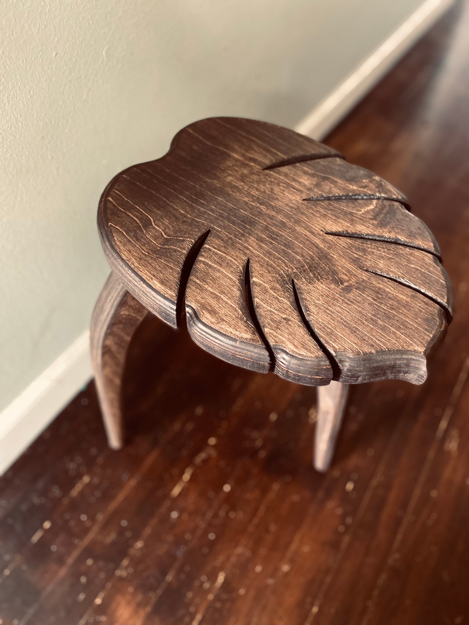 Monstera Stand Plant Stand Side Table Monstera Table Small - Etsy