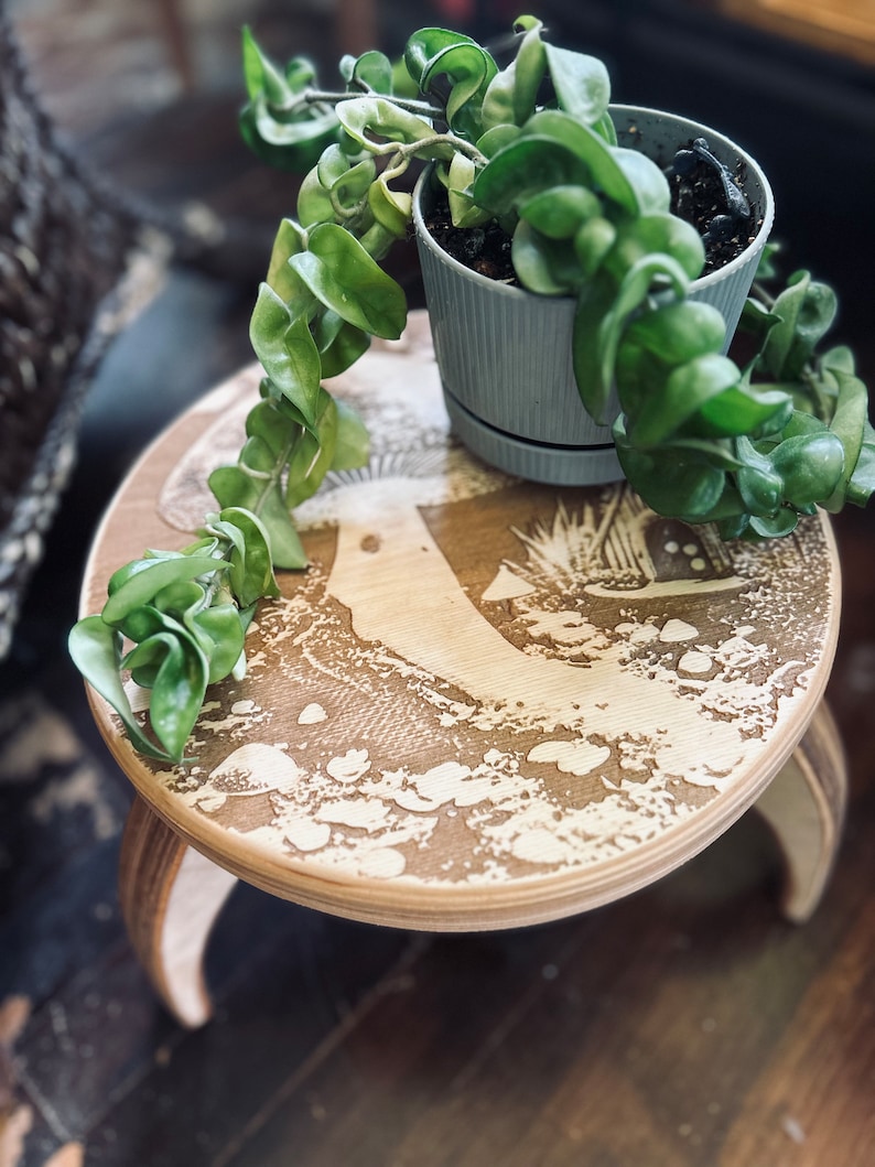 Toad Stool Plant Stand Indoor Planter Plant Stool Plant - Etsy