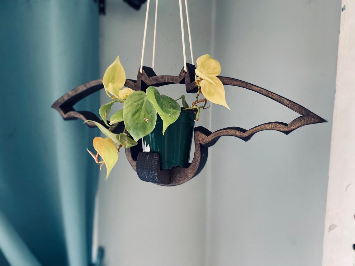 Bat Plant Hanger Indoor Planter Hanging Planter Indoor - Etsy
