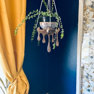 Slippy Drippy, Plant Hanger, Plant Stand, Plant Shelf, Plant Decor ...