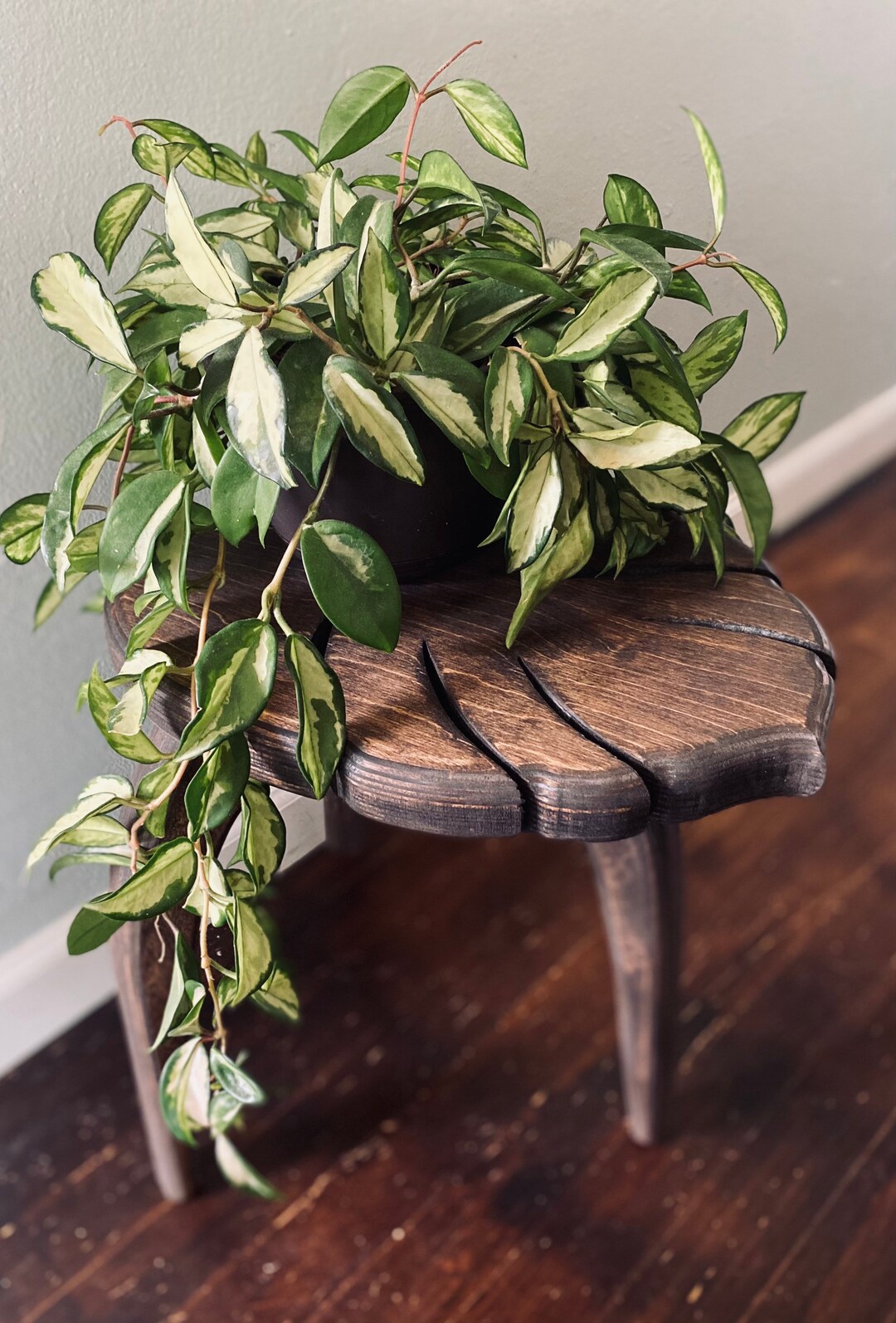 Monstera Stand, Plant Stand, Side Table, Monstera Table, Small Plant ...