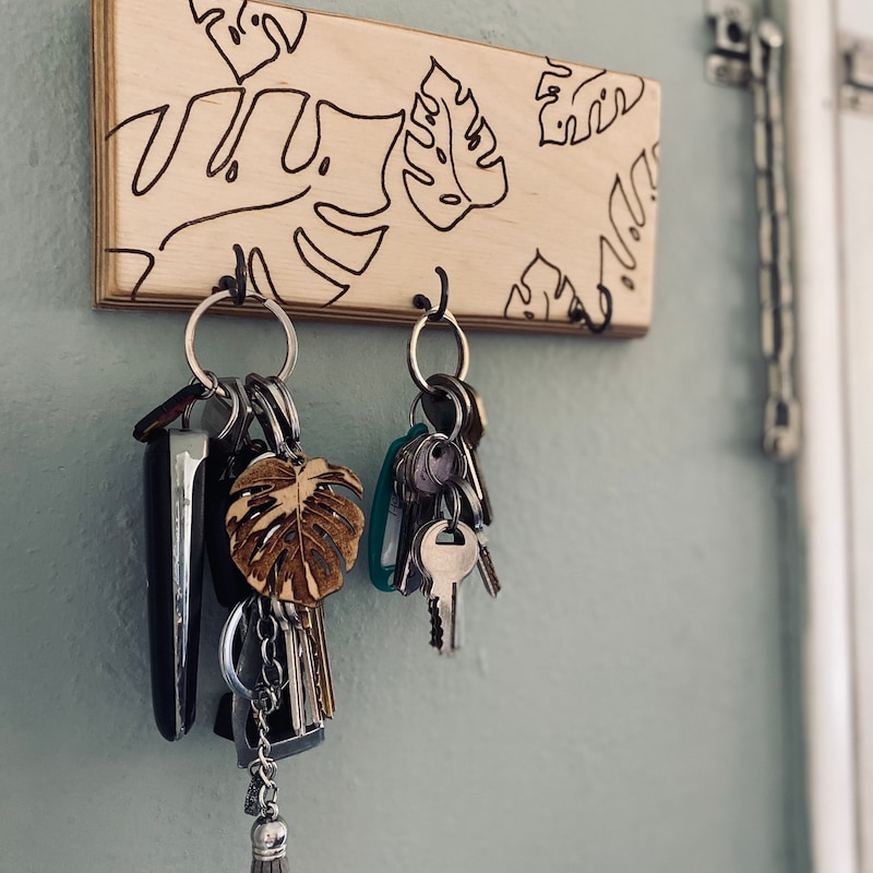 Wall Mount Key Holder - Etsy