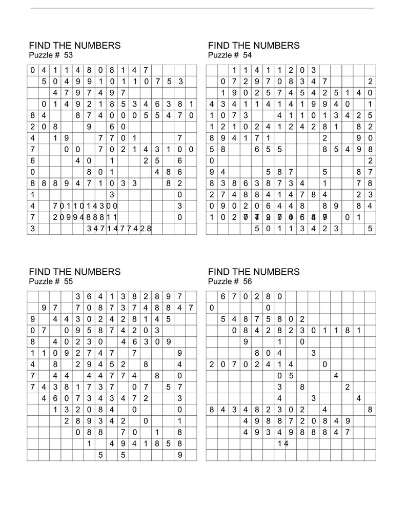 Activities, Brain Games, Numbers, Puzzles, Printables, Adults, Seniors ...