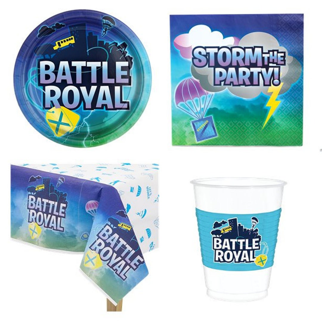 Royal Battle Party Supplies Birthday Party Supplies - Etsy