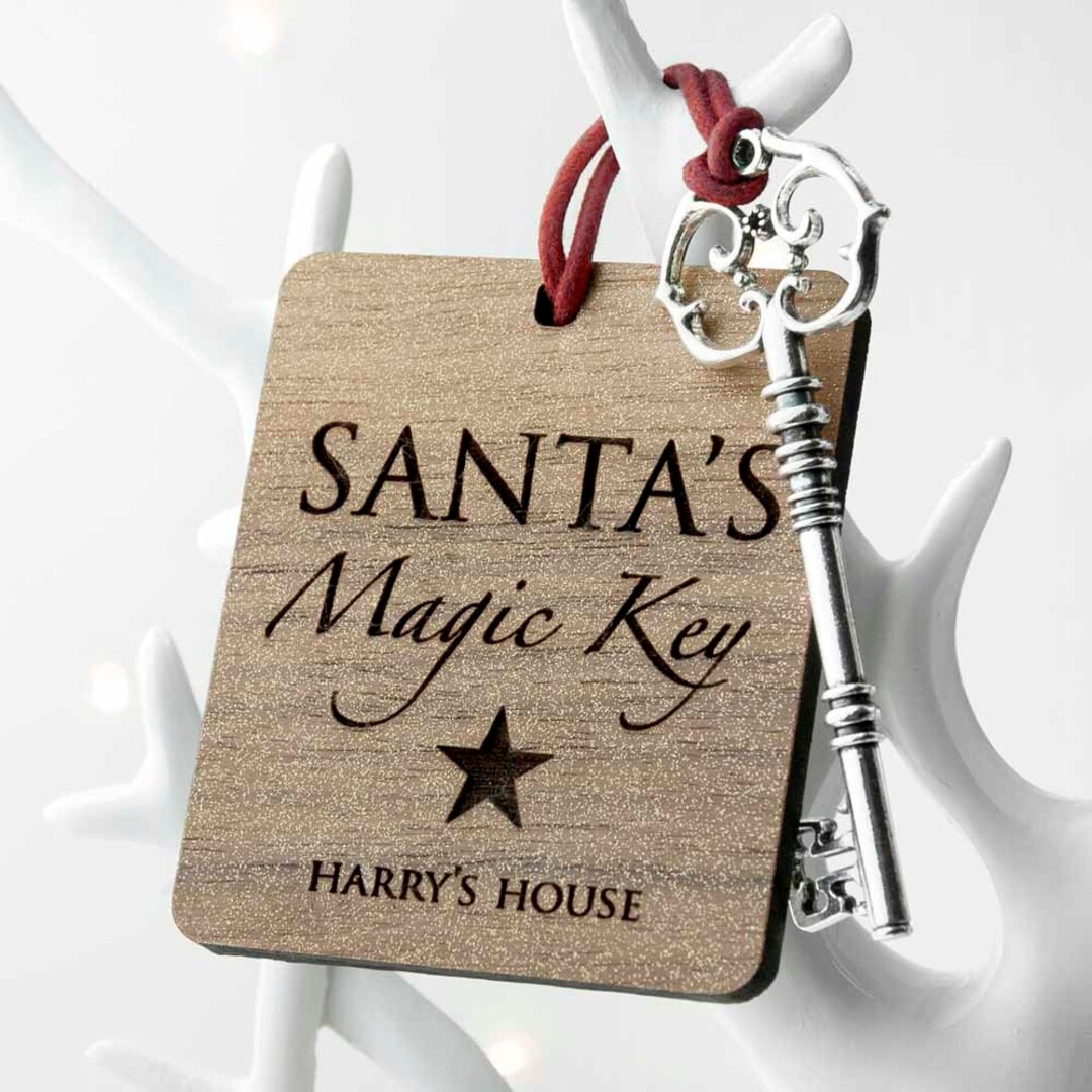 Personalised Santa's Magic Key | Santa Key | Christmas Eve Gift | Magic ...