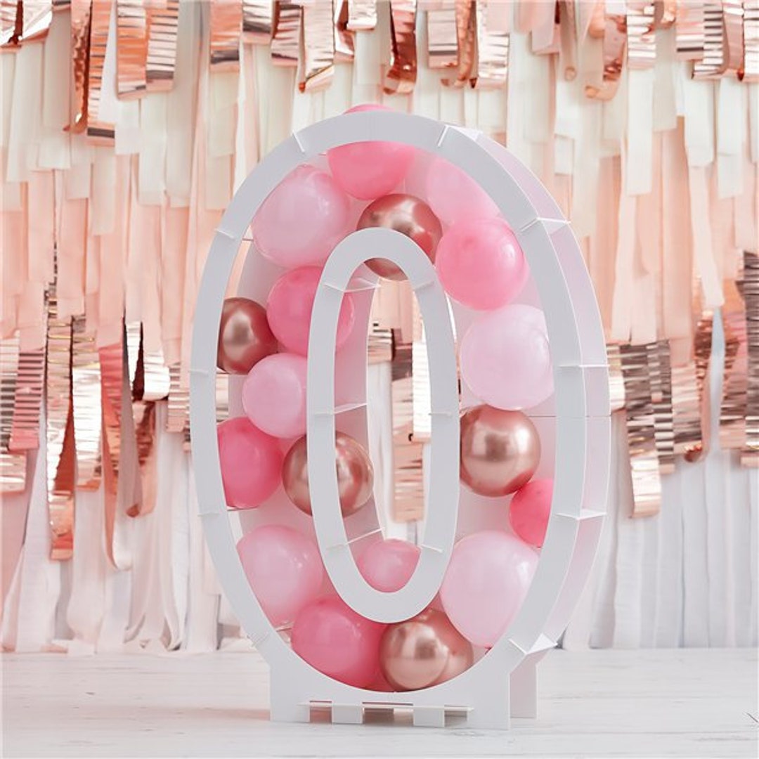 Balloon Mosaic Number Stands | 0-9 Numbers | Party Supplies | Party ...