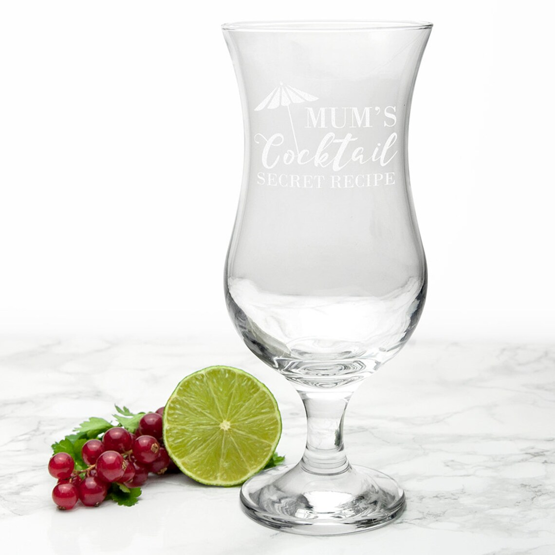 Personalised Happy Hour Cocktail Glass | Customised Alcohol Glass ...