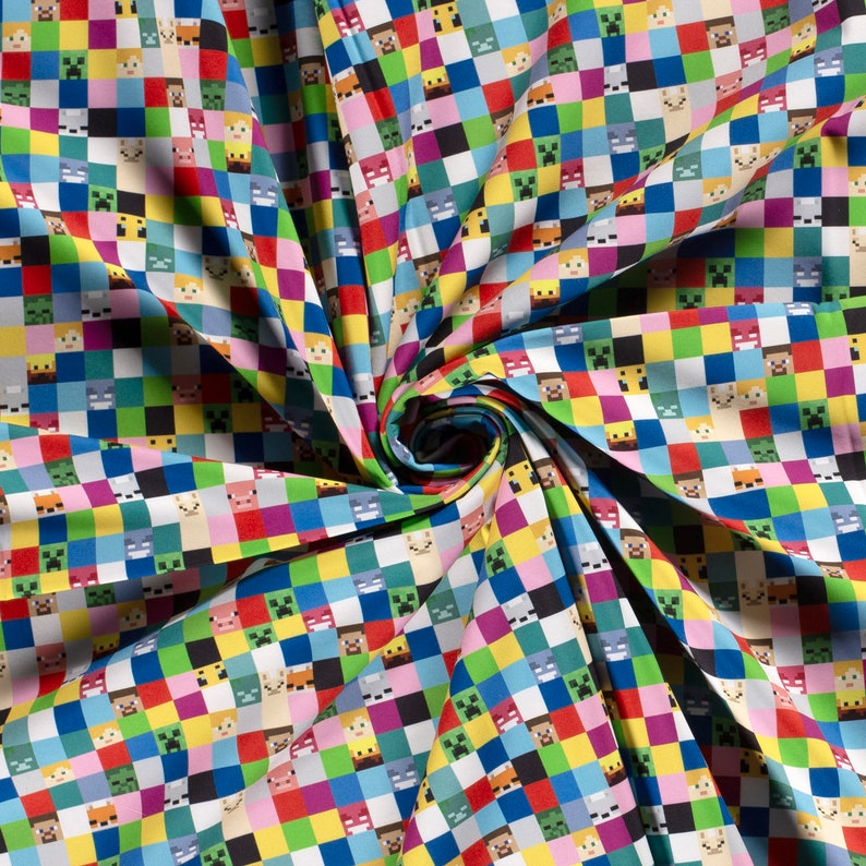 Softshell, Minecraft hellgrün, wind und wasserabweisend, Innenseite Fleece - Etsy.de