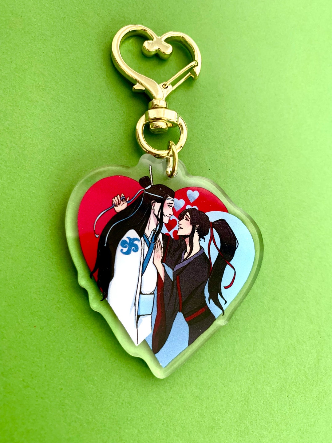 Wangxian Wei Ying Lan Zhan MDZS 2 Inch Double Sided Transparent Acrylic ...