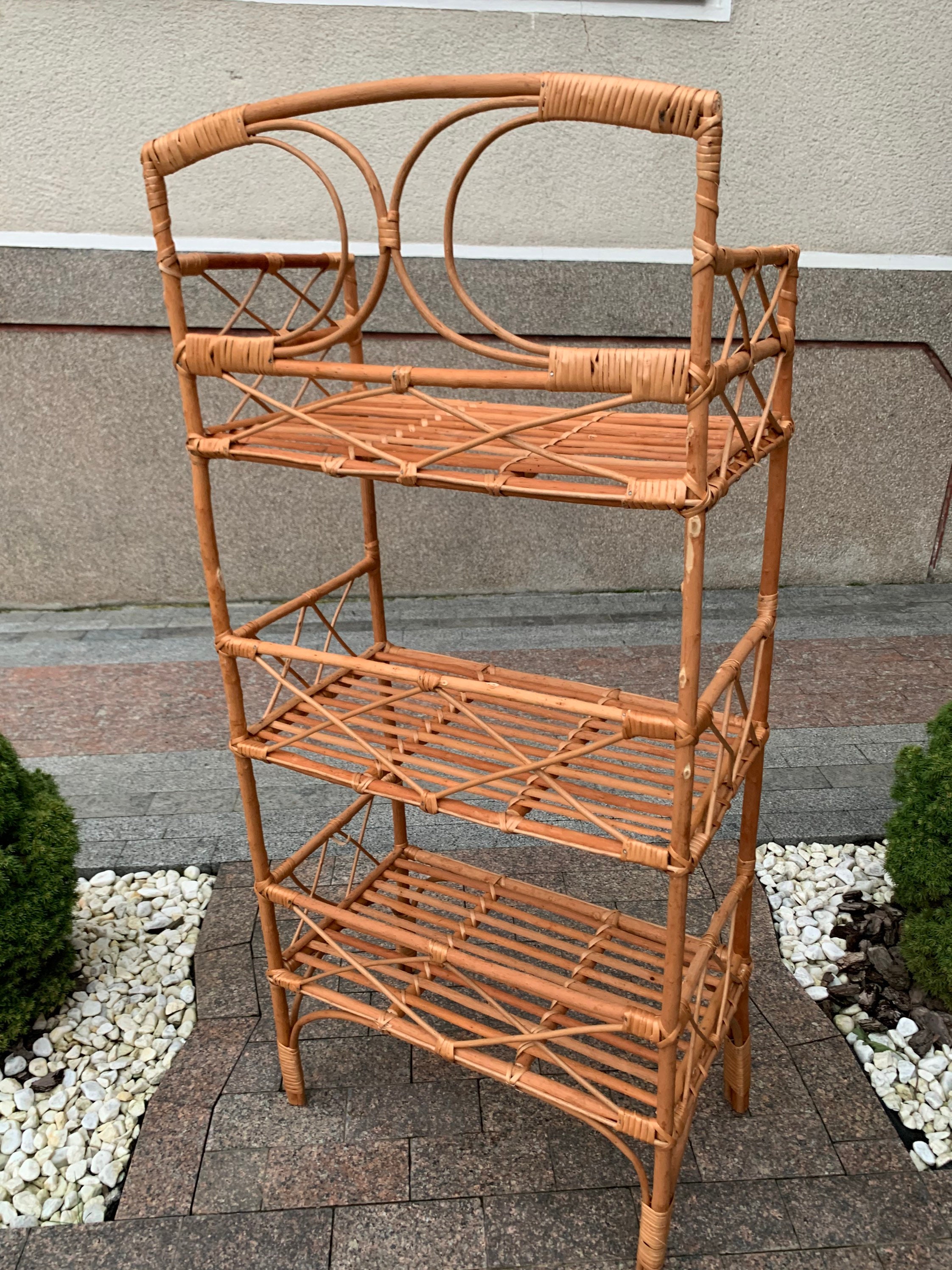 Wicker Shelf, Storage Shelf, Plant Shelf, Rattan Shelf, Plant Stand - Etsy