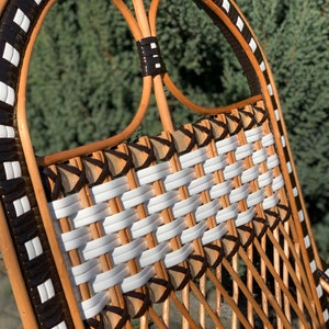 Wicker Rocking Chair, Organic Rattan Rocking Chair, Willow Rocking ...