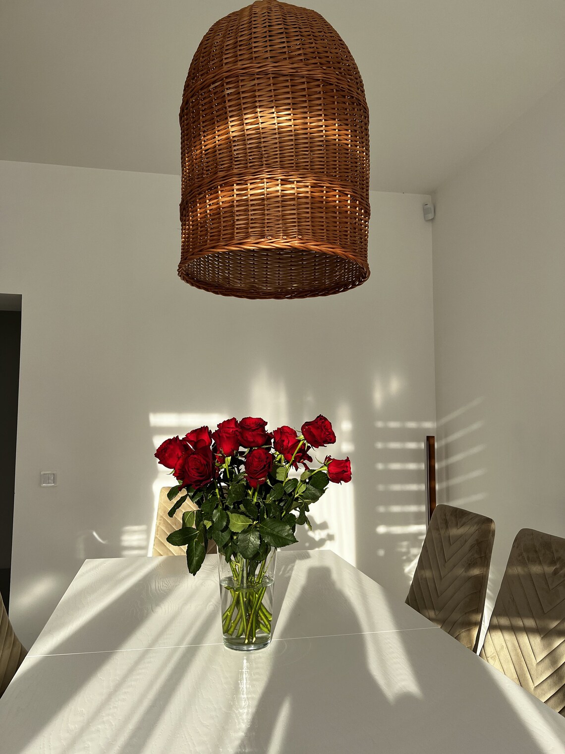 Boho Chandelier Light, Pendant Ceiling Wood Lantern, Bohemian Light ...