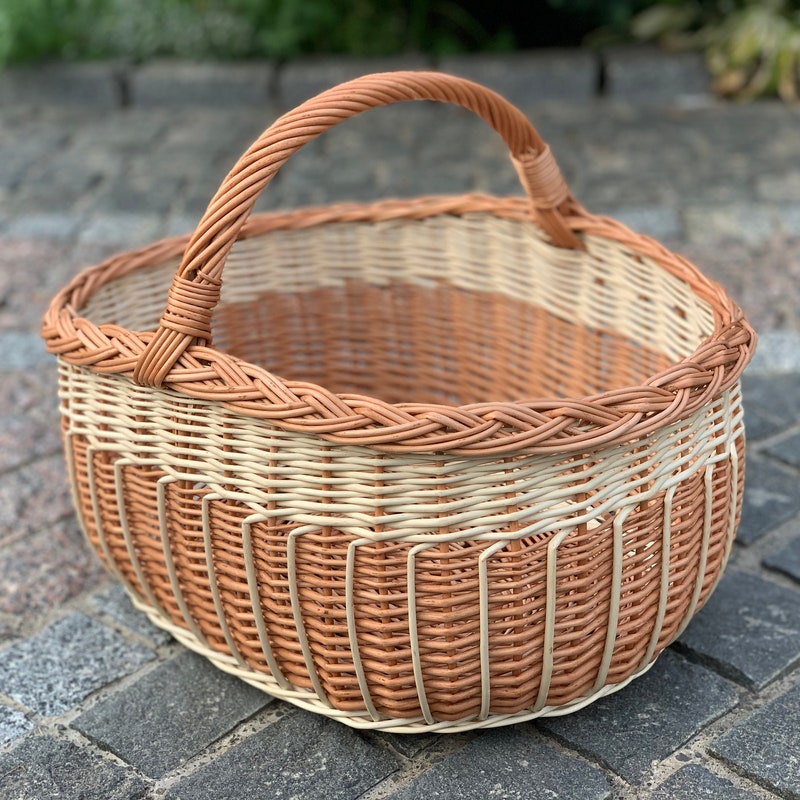 Willow Basket - Etsy