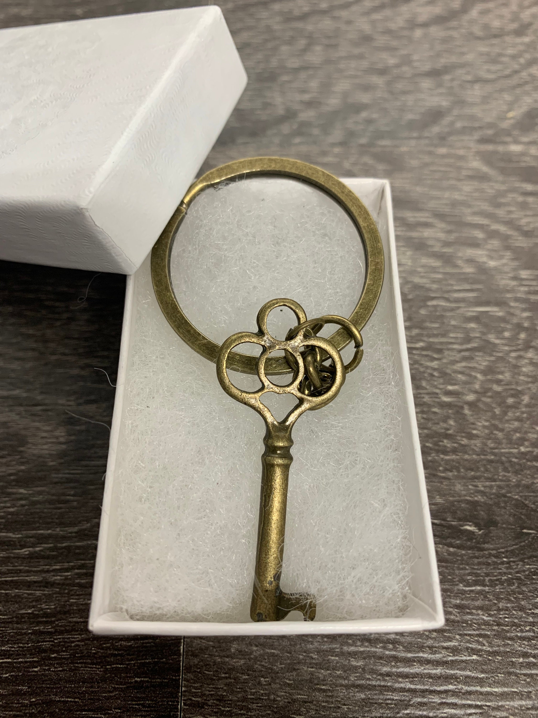 Bronze Skeleton Key Keychain, Key Charm, Car Accessory - Etsy Australia