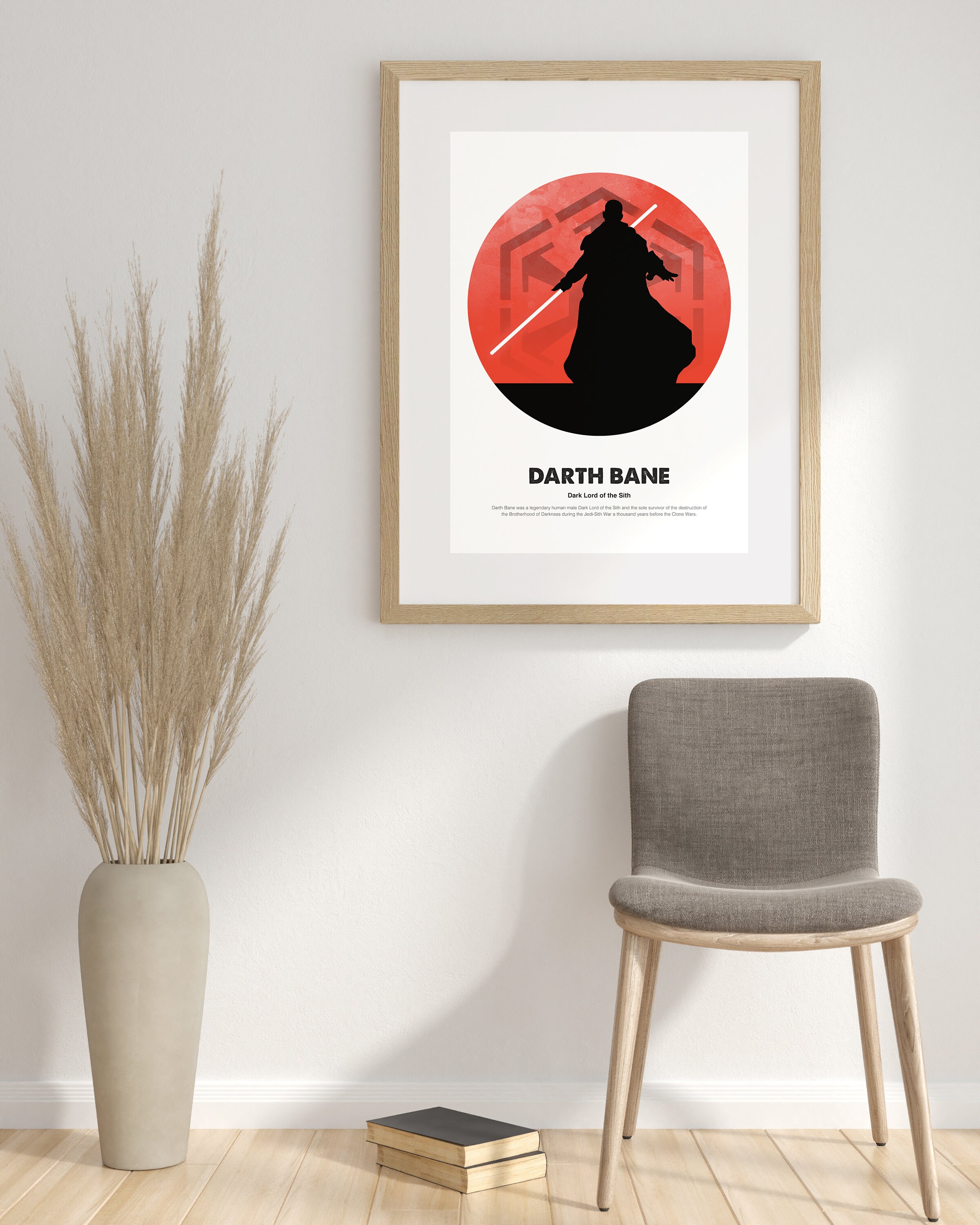 Darth Bane Star Wars Poster A3 Prints Art & Collectibles Digital Prints ...