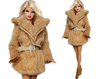 Barbie Fur Coat | Etsy