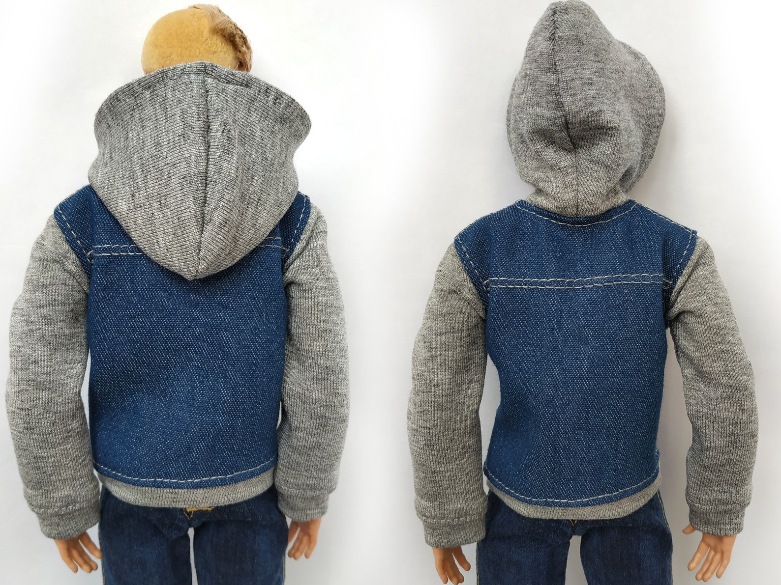Doll Clothes Denim Jacket for Male Doll 12 Inch Doll - Etsy