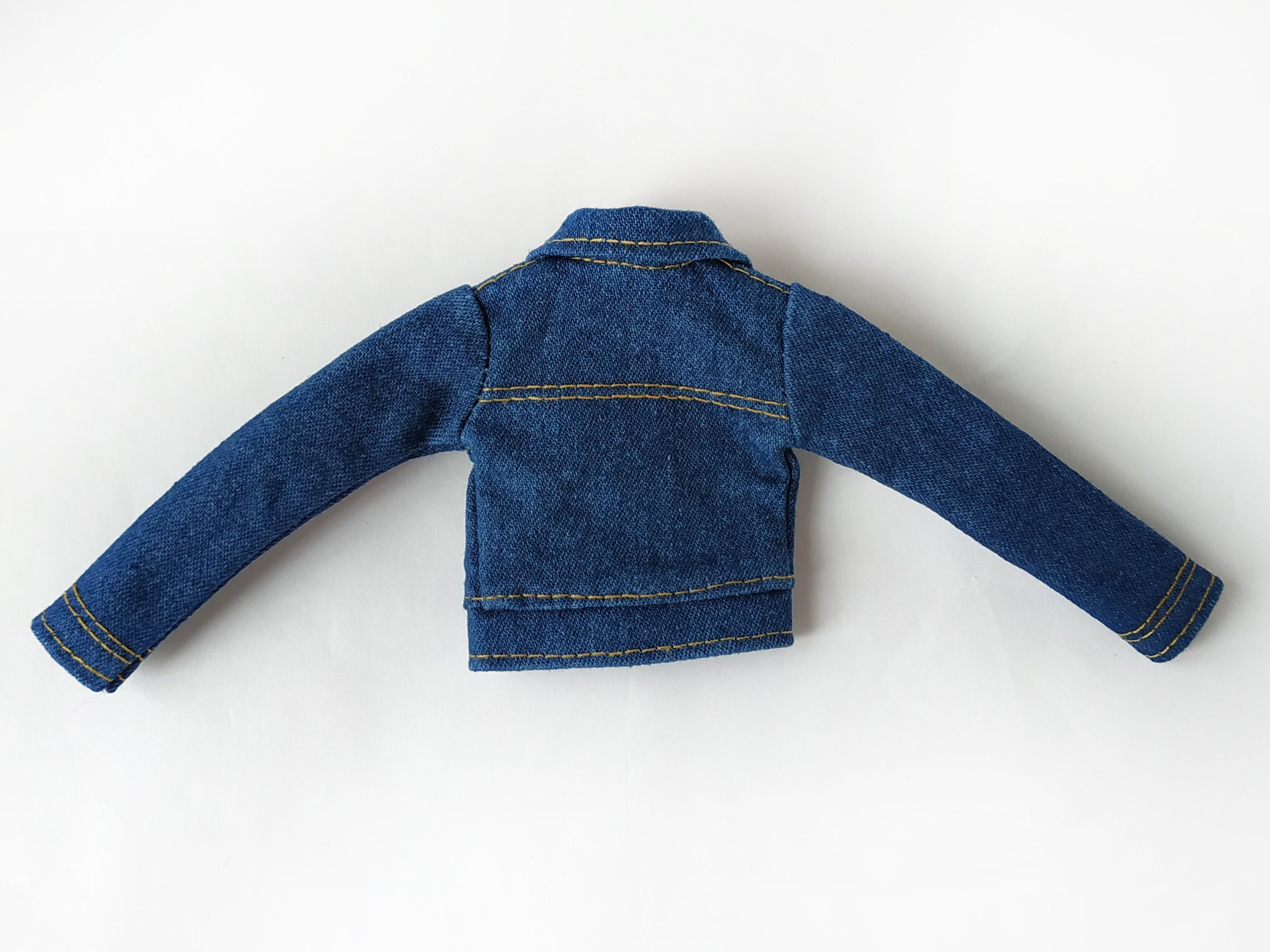 Doll clothes denim jacket for doll 11.5 12 in doll - Etsy 日本