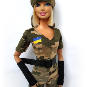 Doll Clothes Camouflage Military Uniform for Doll 11 12 - Etsy