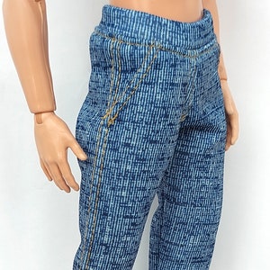 Doll Clothes - Pants for Male Doll 12 Inch, Male Doll Outfit, Trousers ...