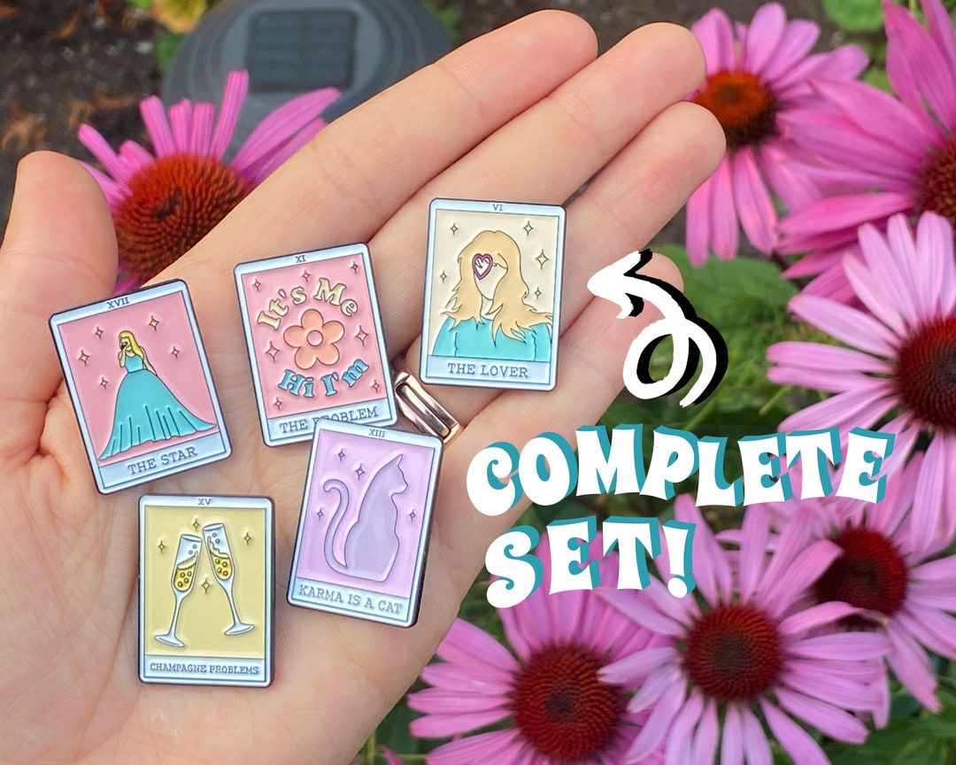 Taylor Swift Enamel Pins Complete Set Taylor Swiftie Merch Accessories ...