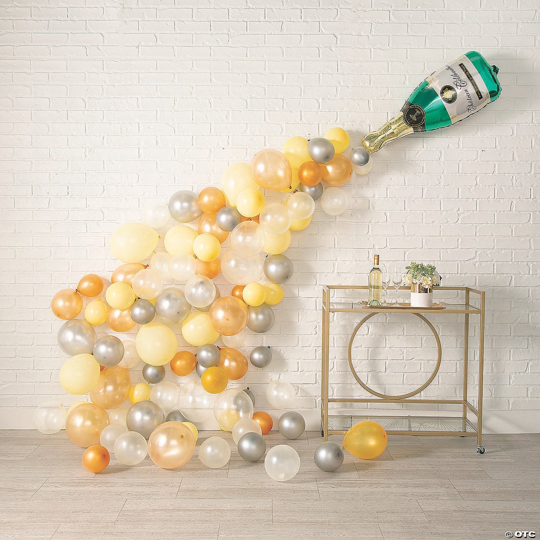 Champagne Bottle Balloon Garland Arch Kit Wedding Party - Etsy