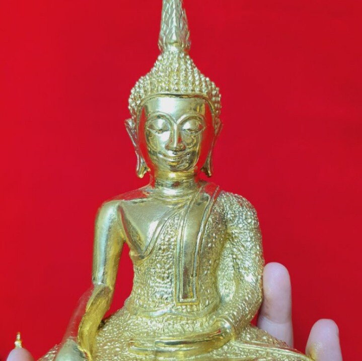 Luang Pho Phra Chiang Rung Brass Work, Well Polished, Lap 5 Inches ...