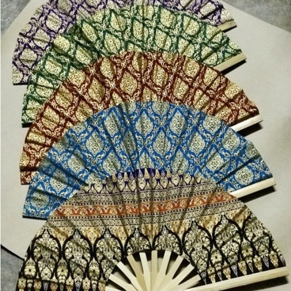 Vintage Hand Fan - Etsy