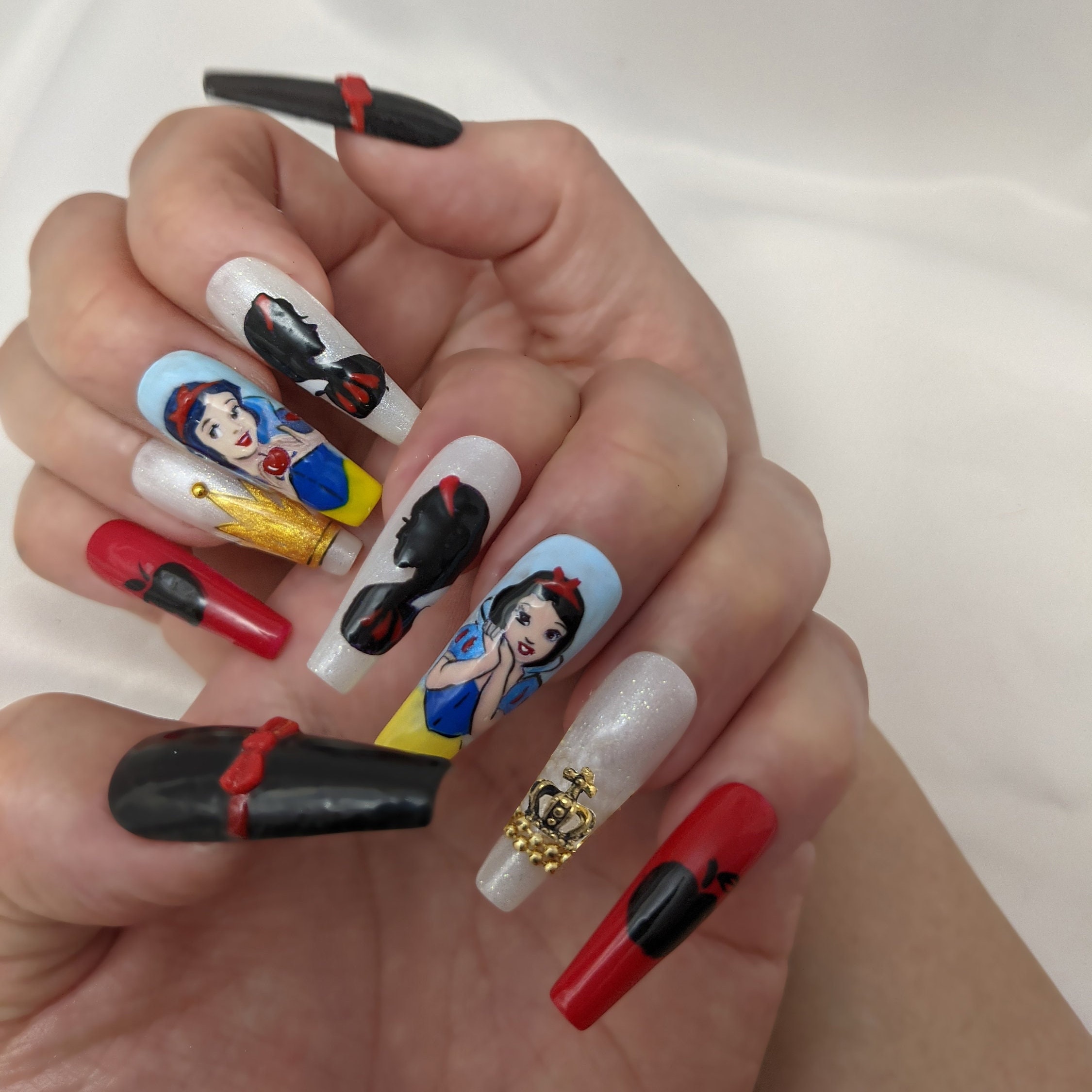 Snow White Nail Designs