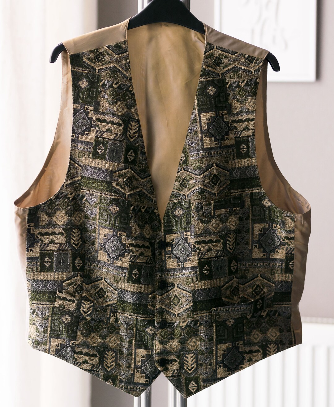 MENS VINTAGE VEST - Etsy