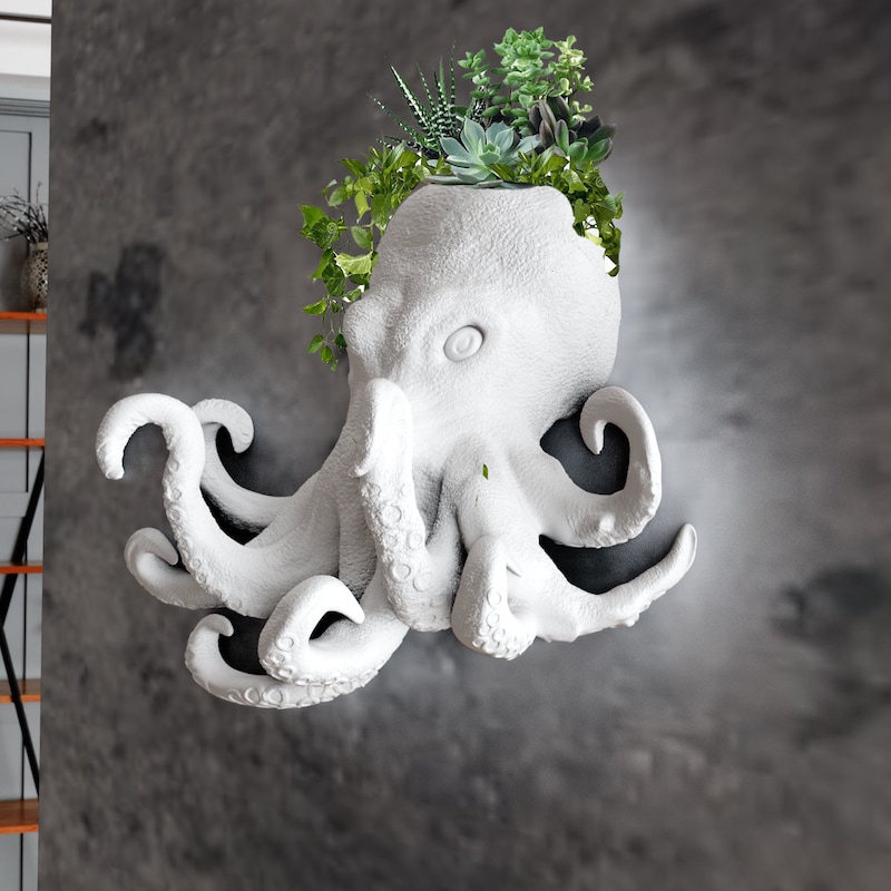 Octopus Planter - Etsy