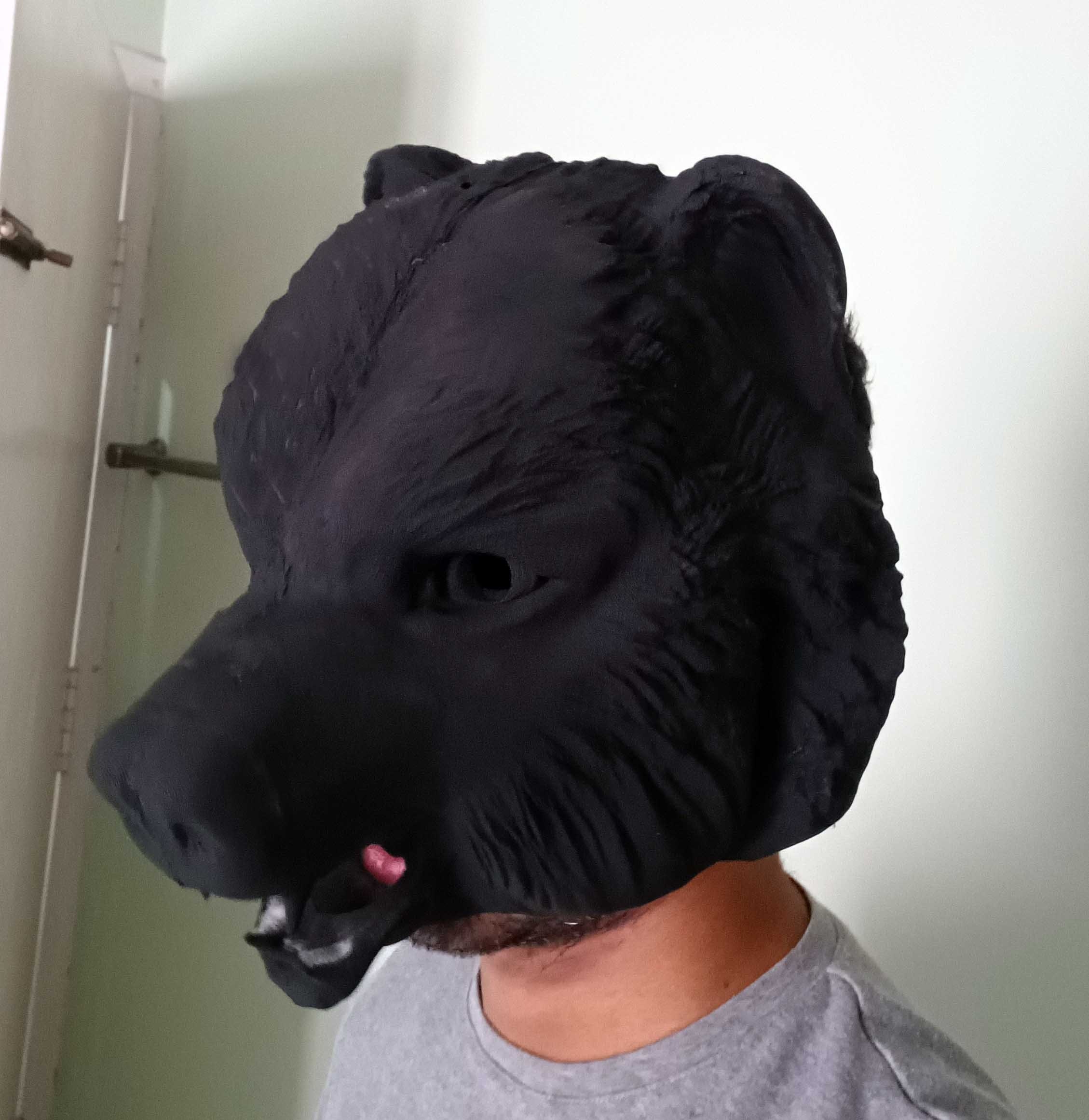 Bear Mask Kids Halloween,masks Zoo Animals,endangered Animal Mask ...
