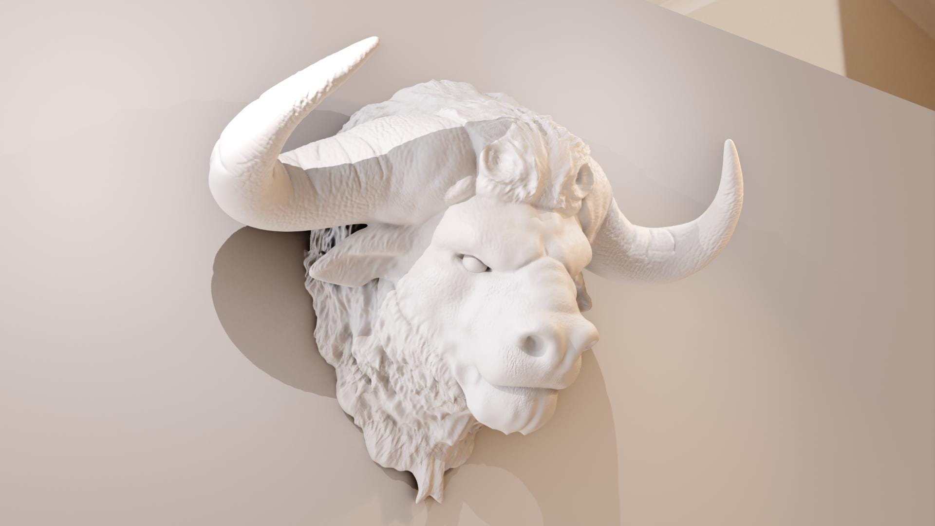 Minotaur Head Wall Mount, Greek Mythical, Spanish Bull Head Wall Mount ...
