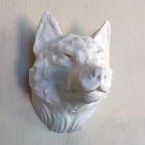 Wolf Head Planter/handmade Planter/wall Hanging Planter/home and Living ...