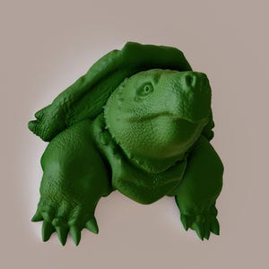 Alligator Snapping Turtle Head Wall Mount, Decor, Swimming Turtle, Head ...