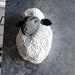 Sheep Head Wall Mount, Woolly Sheep, Farm Decor - Etsy