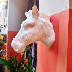 Zebra Head,wall Mounted 3d Jungle Animal Head Modern Decor,home Decor ...