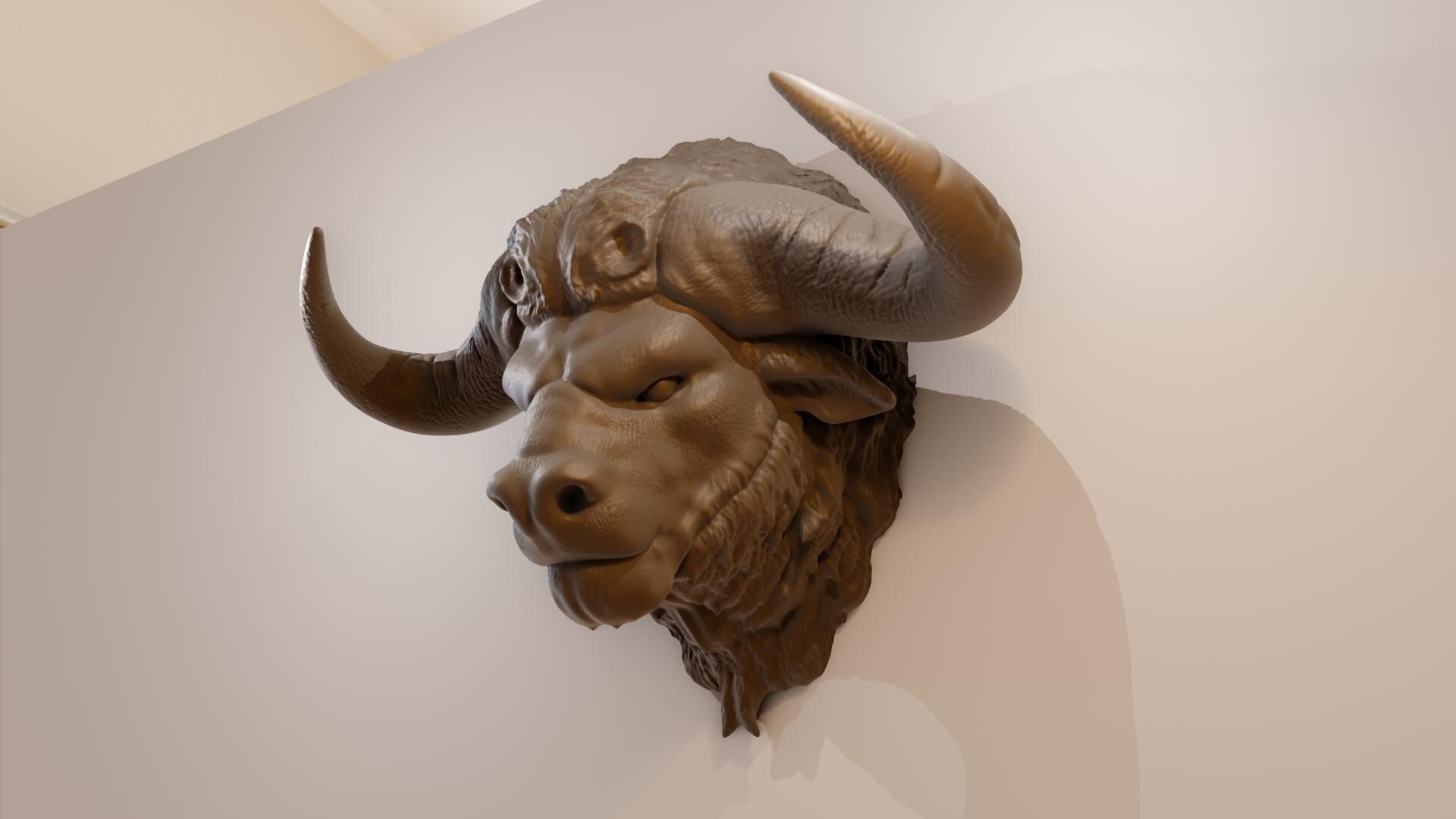 Minotaur Head Wall Mount, Greek Mythical, Spanish Bull Head Wall Mount ...