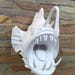 Angler Fish Head Mouth Open Wall Mount, Wall Art, Decor, Wall Mount ...