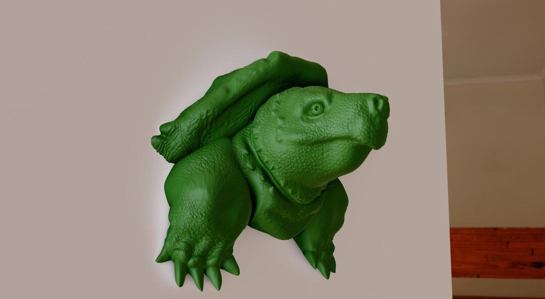 Alligator Snapping Turtle Head Wall Mount, Decor, Swimming Turtle, Head ...