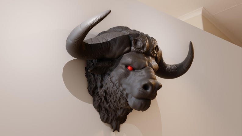 Minotaur Head Wall Mount, Greek Mythical, Spanish Bull Head Wall Mount ...