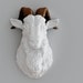 Goat Head Wall Mount, Farm Decor, Farm Animal Decor - Etsy