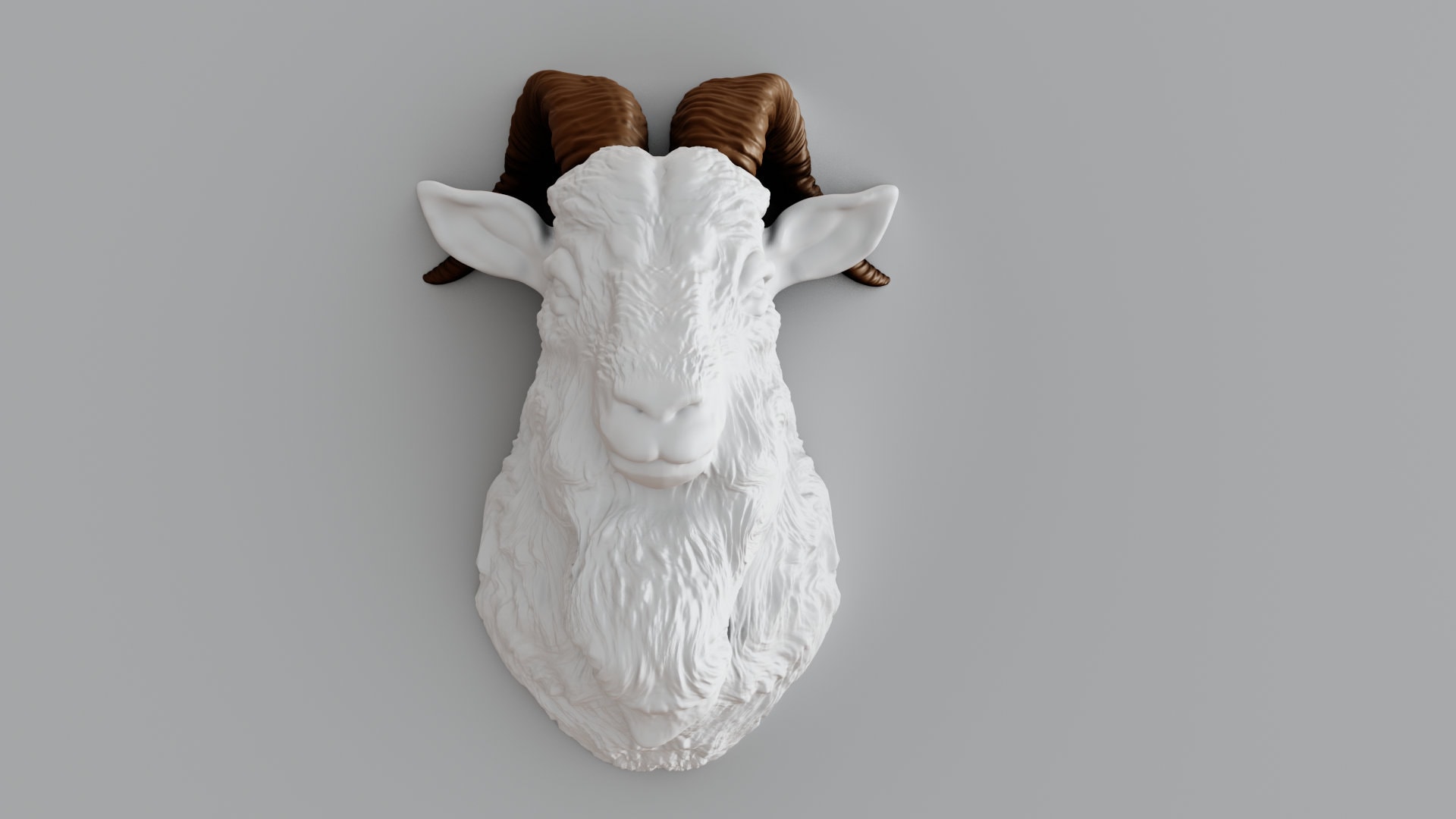 Goat Head Wall Mount, Farm Decor, Farm Animal Decor - Etsy