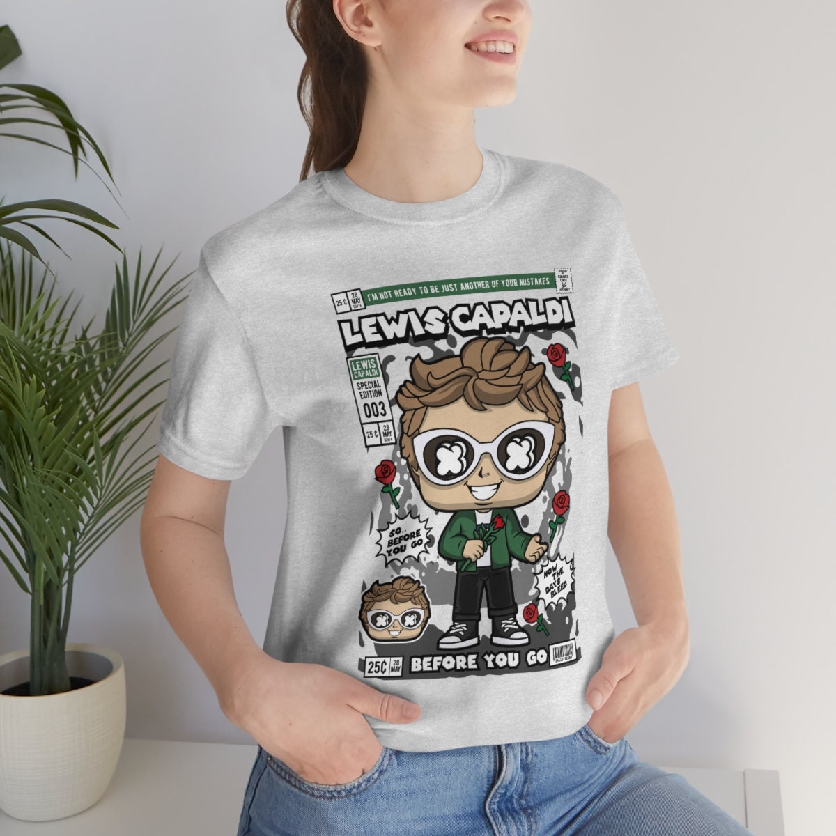 Lewis Capaldi Tour T-Shirt, Lewis Capaldi Shirt