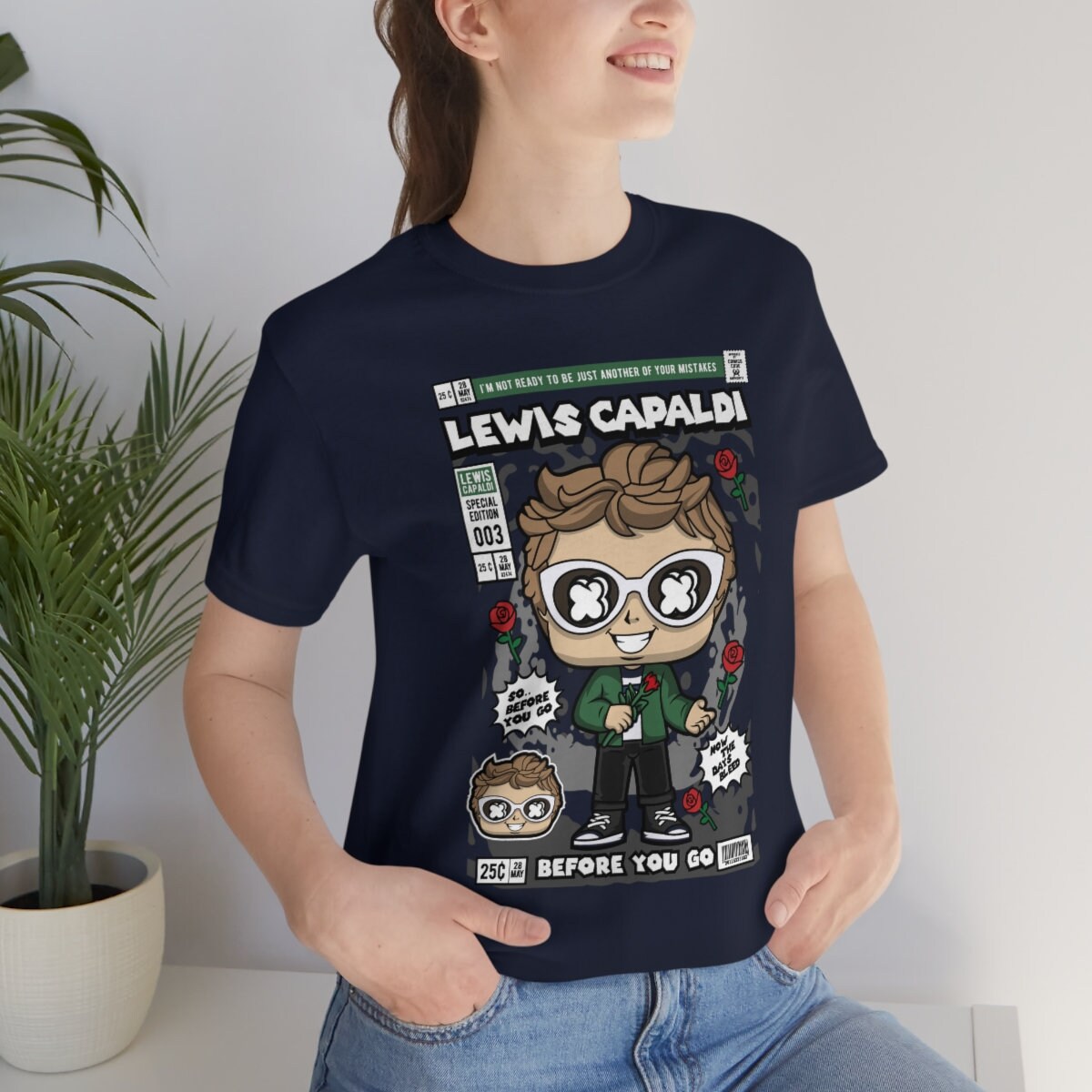 Lewis Capaldi Tour T-Shirt, Lewis Capaldi Shirt