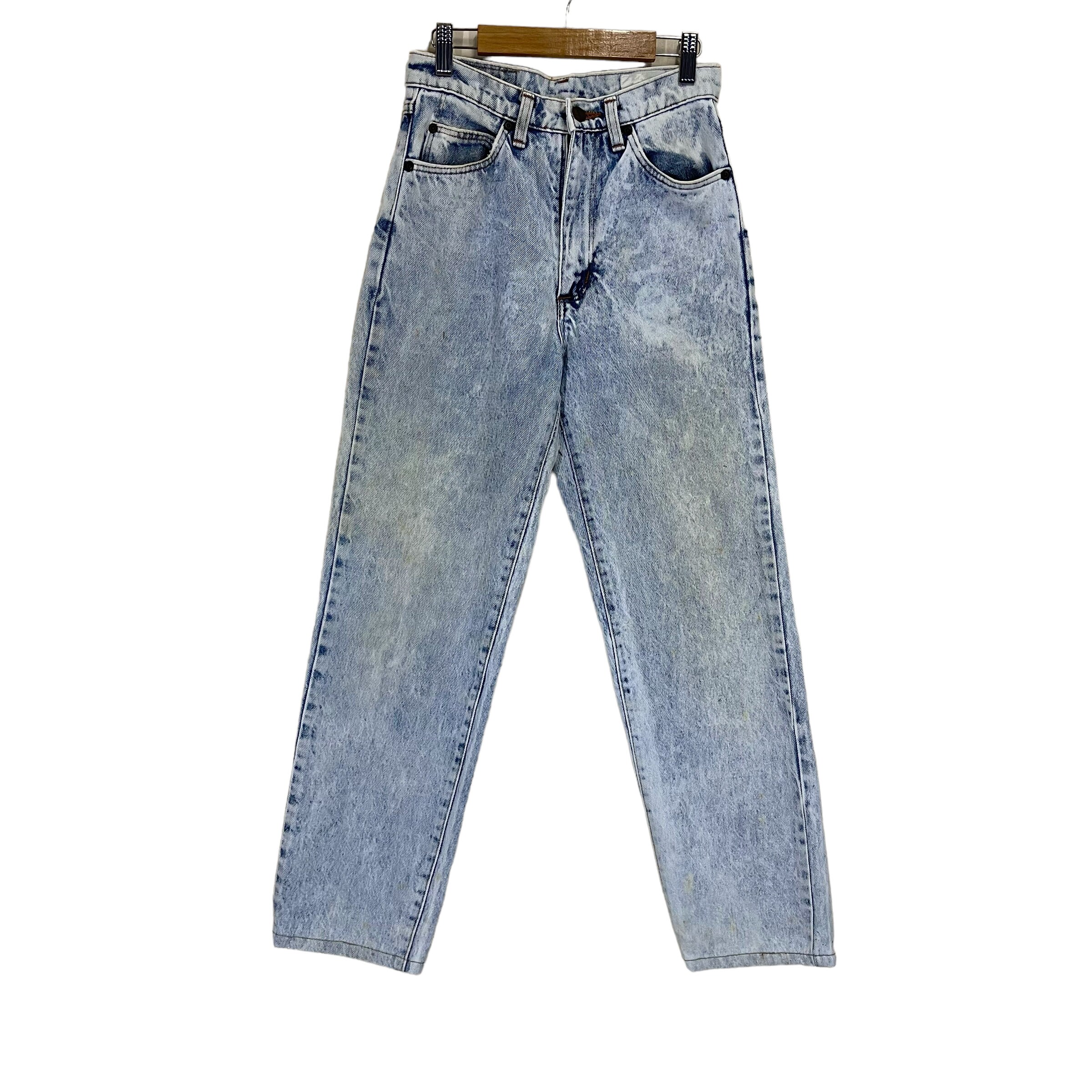 Vintage 90s Wrangler Acid Wash Faded Dirty Denim Jeans Wrangler Acid ...